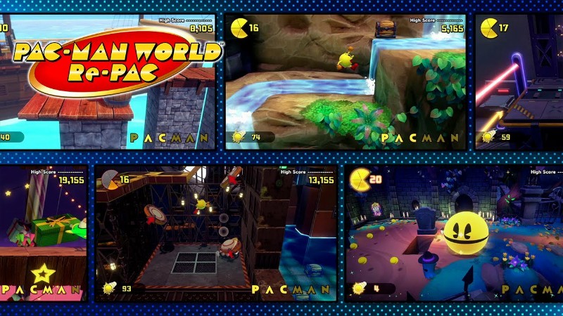 PAC-MAN WORLD RE-PAC - Release des Remake des ersten PAC-MAN-3D ...