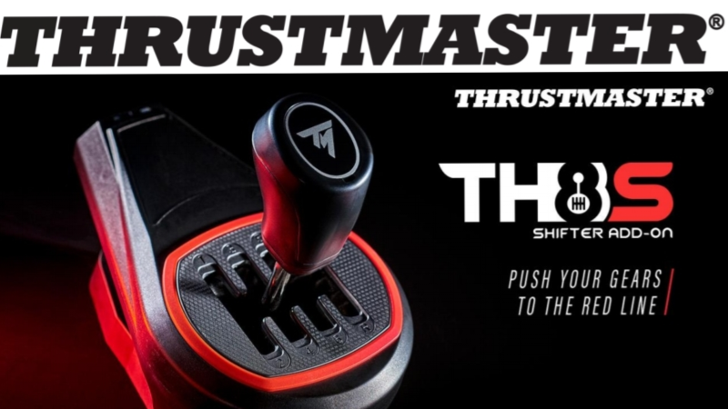 Thrustmaster - TH8S Shifter-Add-On erweitert das Racing-Ecosystem ...