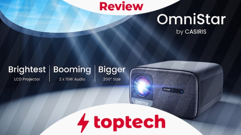 Review: OmniStar L80 Beamer im Test - TopTech - TopTechNews