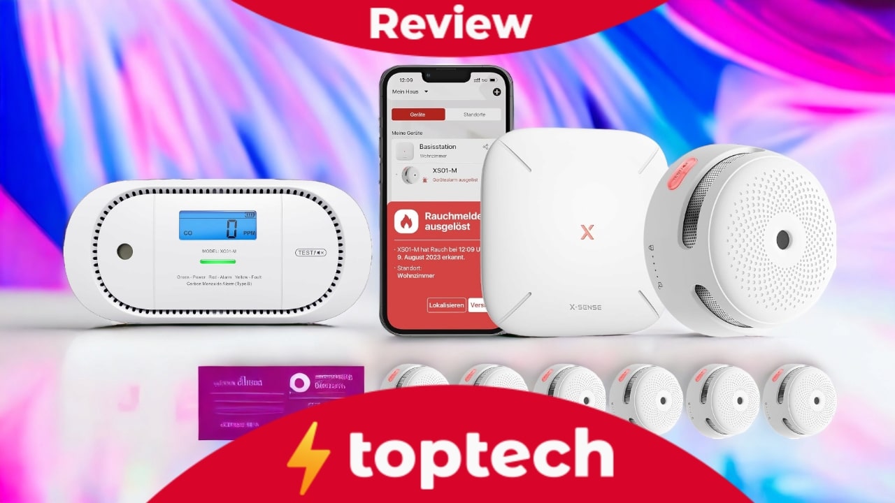 Review: FS61 Vernetzter intelligenter Rauchmelder-Kit von X-Sense mit ...