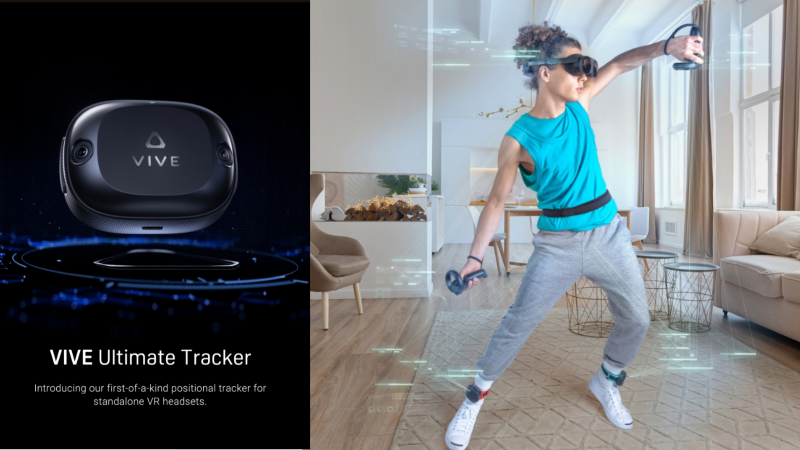 HTC VIVE - VIVE Ultimate Tracker für superpräzises Ganzkörpertracking ...