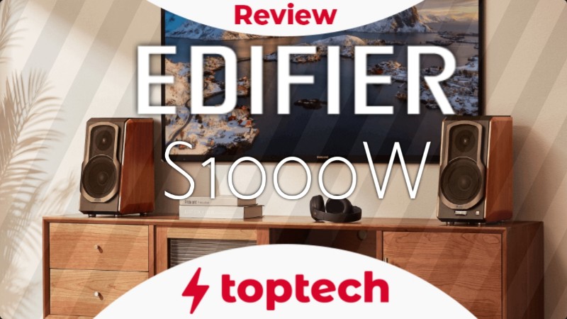 Review: Edifier S1000W Wireless Hi-Fi Lautsprecher im Test - TopTech ...