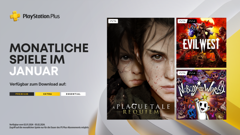 Die monatlichen PlayStation Plus-Titel im Januar für PS4 & PS5 ...