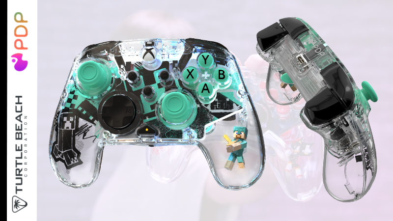 Turtle Beach & PDP - REALMz Minecraft - Limitierter Diamond Print ...